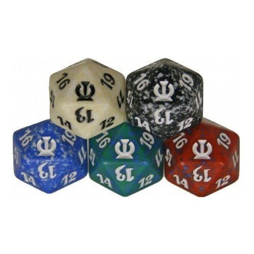 accessori - dadi magic Dado D20 - Theros Blu
