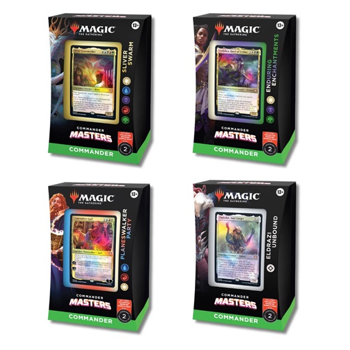 Magic The Gathering: Mazzi Commander Commander Masters Set Mazzi - 4 ...